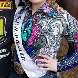 Tops | Rodeo Queen Flashy Arena Shirt | Poshmark
